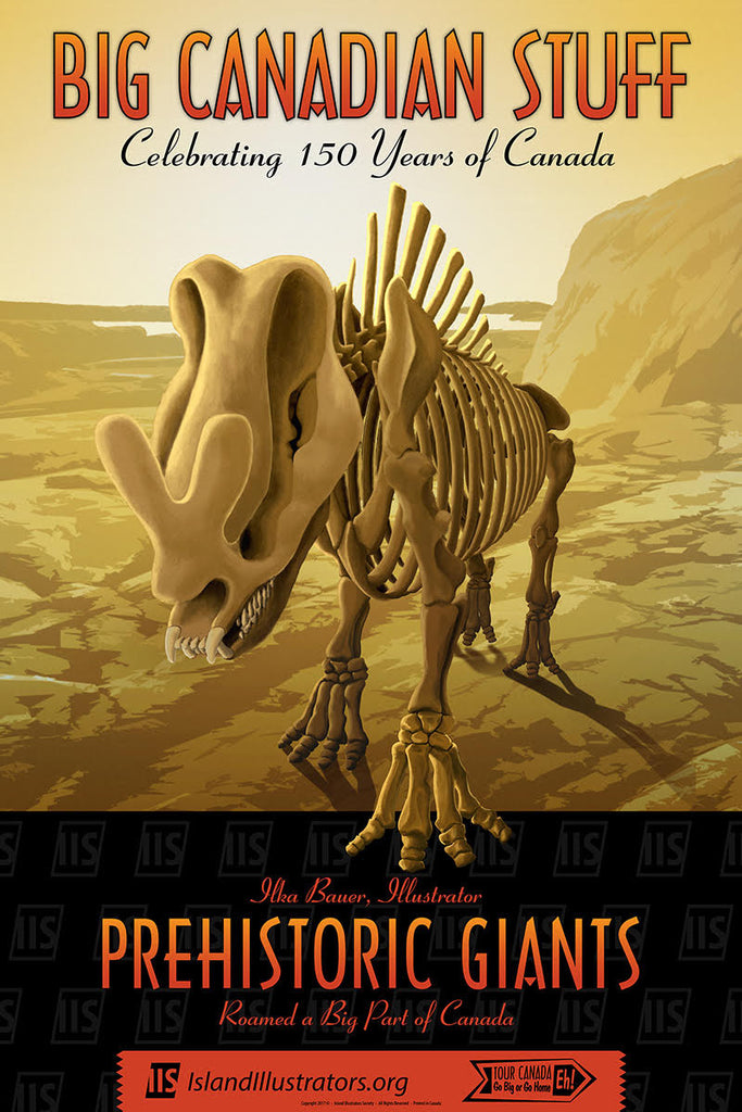 This is one more GREAT Poster in the Big Canadian Stuff Collection ...